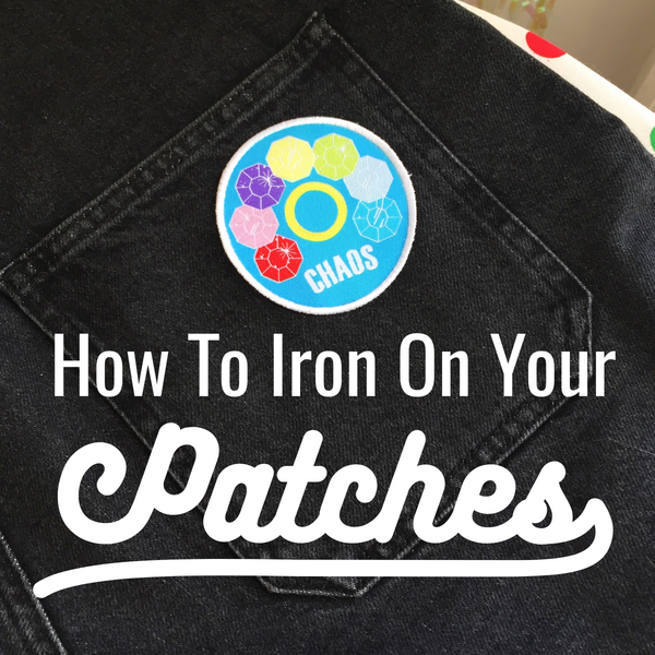 How To Apply Your Iron On Patches – Hand Over Your Fairy Cakes