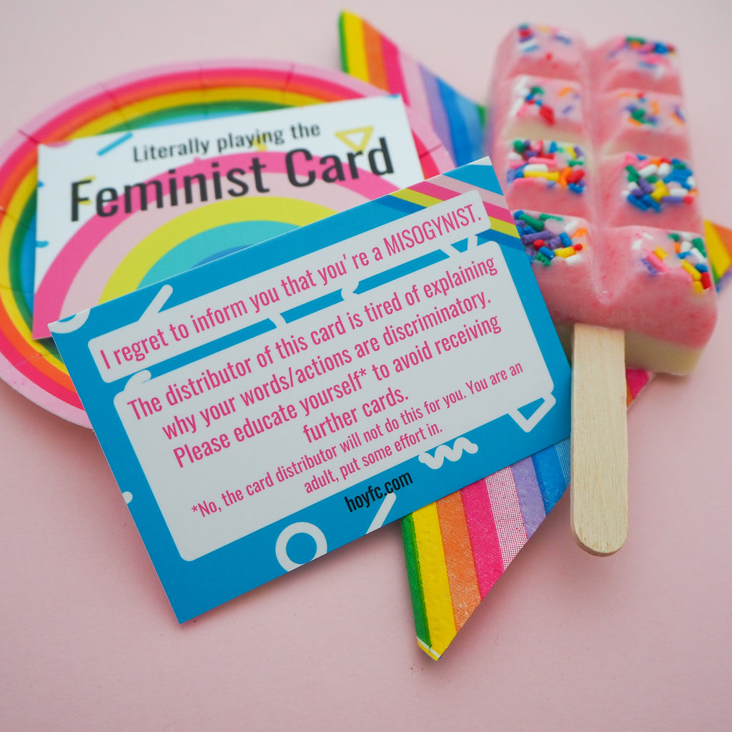Feminist Cards – Hand Over Your Fairy Cakes